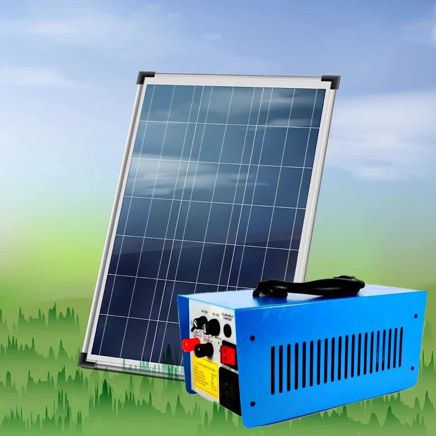 Kit Solar 12V12A cu Panou Solar 18V 20W Camping – PEDAVO