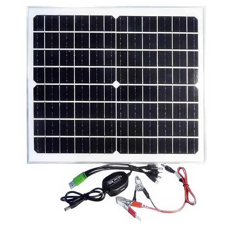 Panou solar portabil 55W multifunctional cu USB – PEDAVO