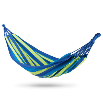 Hamac din material TEXTIL cu/fara bara din LEMN, 200 x 80 cm, husa inc ...