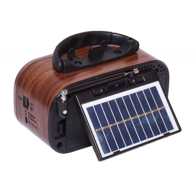 Radio retro solar/ wireless 2 – PEDAVO